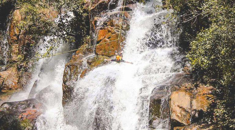Datanla waterfall in Dalat: Roller coaster, cable car, zip line & canyoning